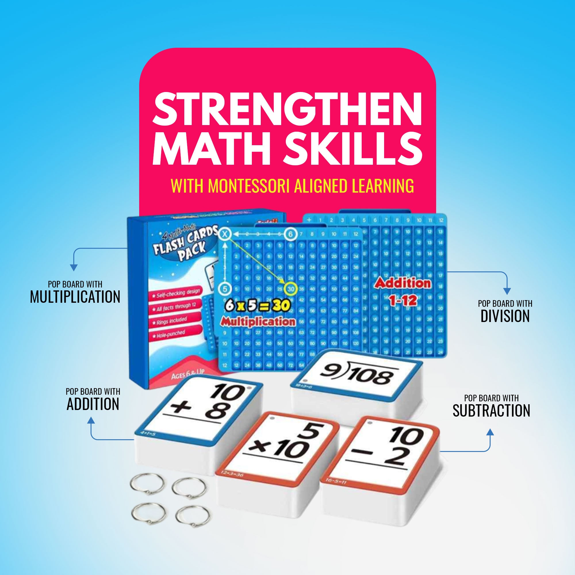 Pop - bubble math & flashcard set – richmondrosestore